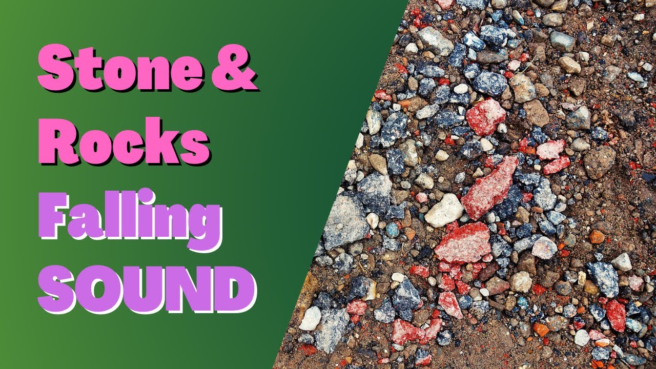 Stone And Rocks Falling Sound Effect - YouTube
