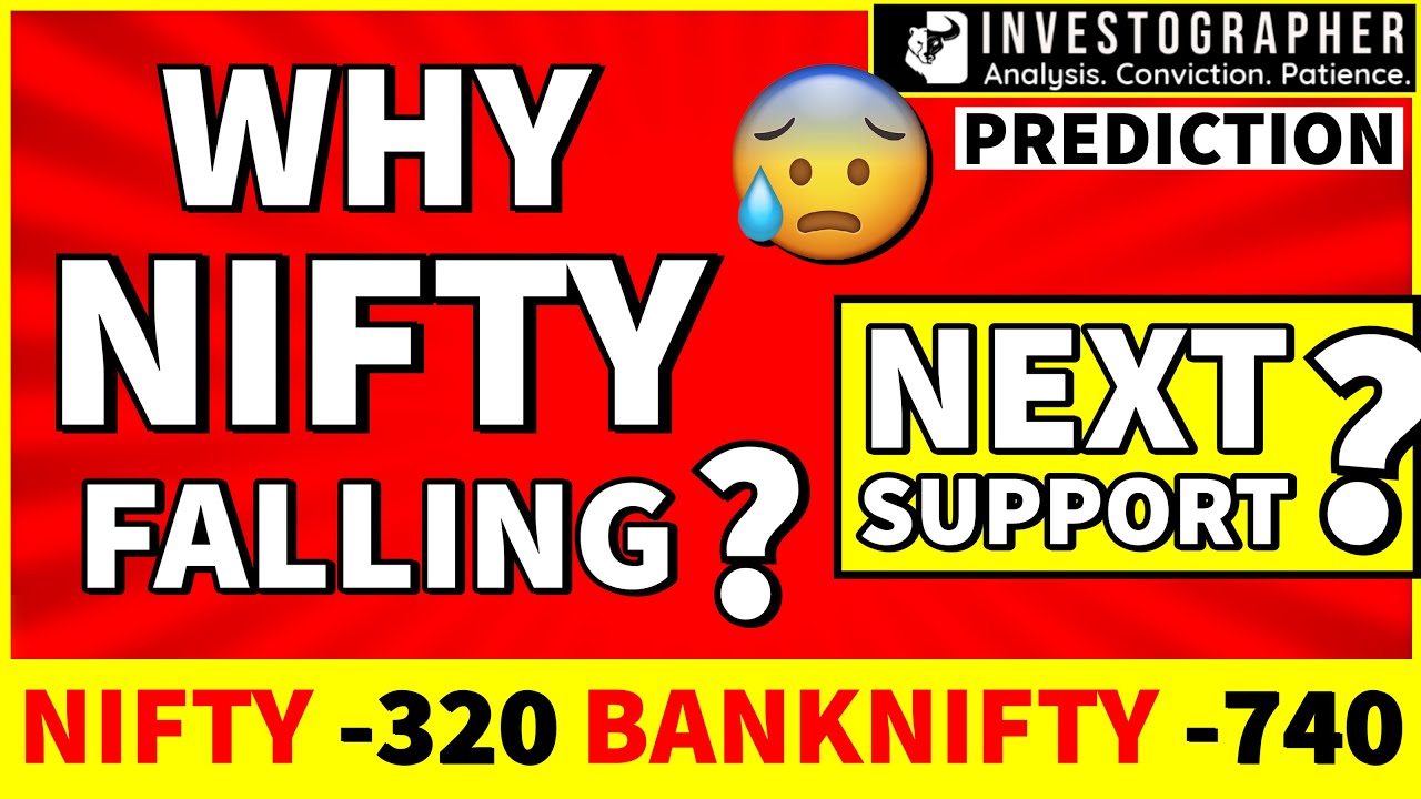 Market Crash Today ! 😱 | Why Nifty Falling ? | Investographer - YouTube