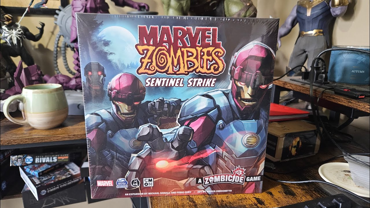 Unboxing Sentinel Strike for Marvel Zombies Zombicide. - YouTube