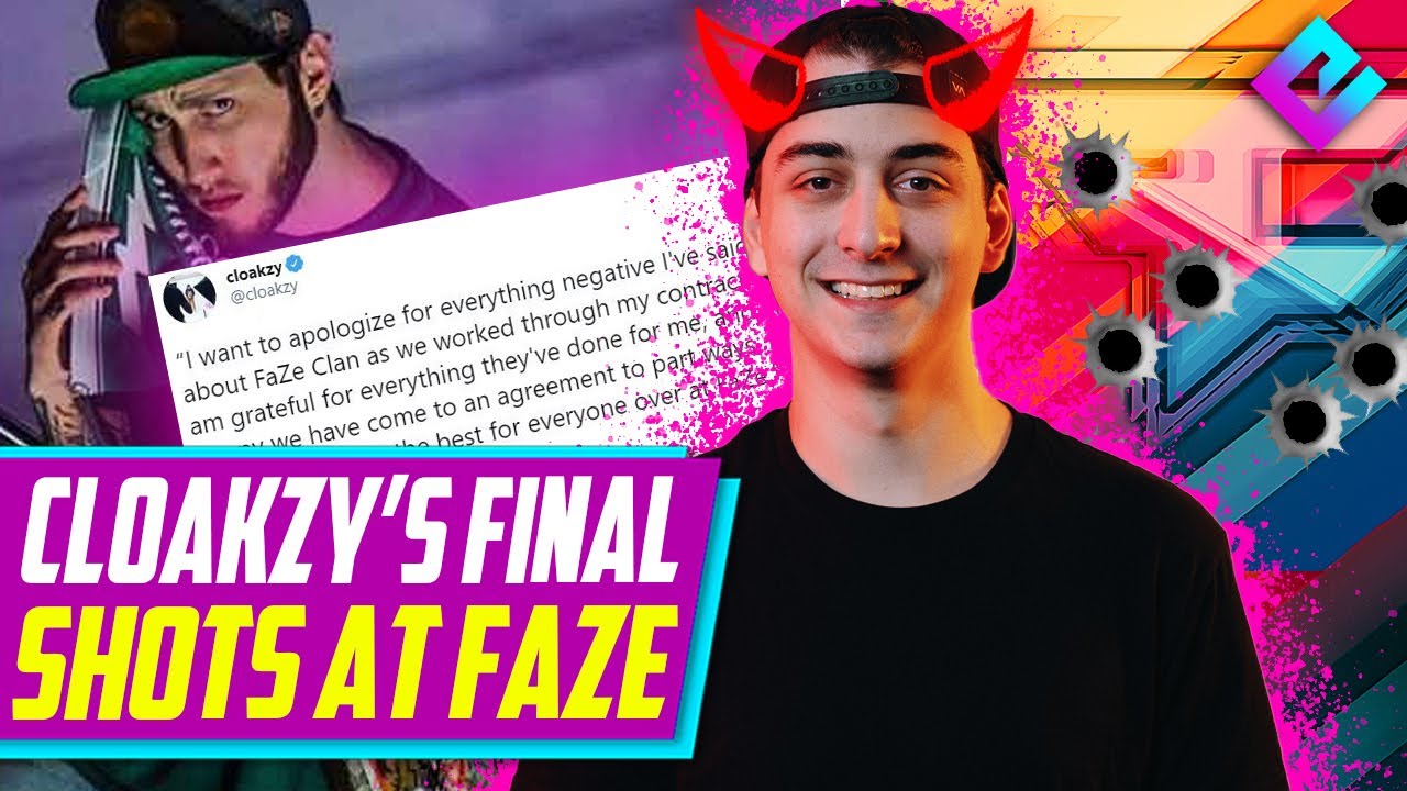 Cloakzy Ripping FaZe Clan as He Leaves? - YouTube