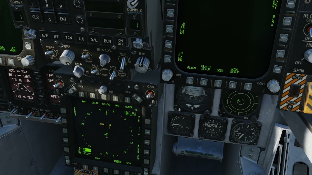 DCS F/A-18 tutoriel : HMD - YouTube