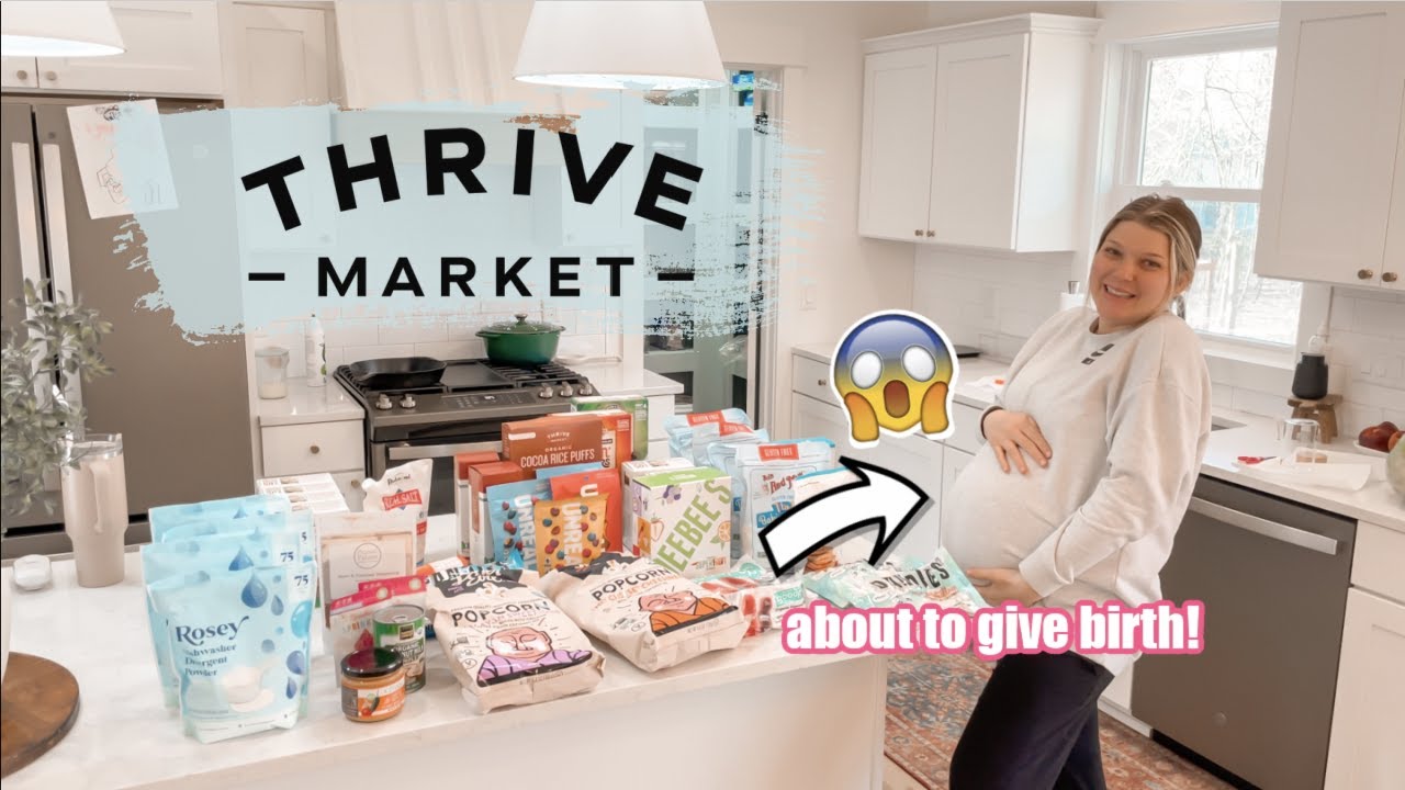 *NEW!* $481 THRIVE MARKET HAUL! // PANTRY STAPLES FOR OUR FAMILY ...