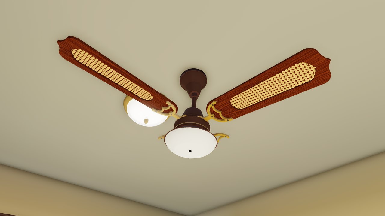 Innovative Two-Blade Ceiling Fan Upgrade for Your Home - YouTube