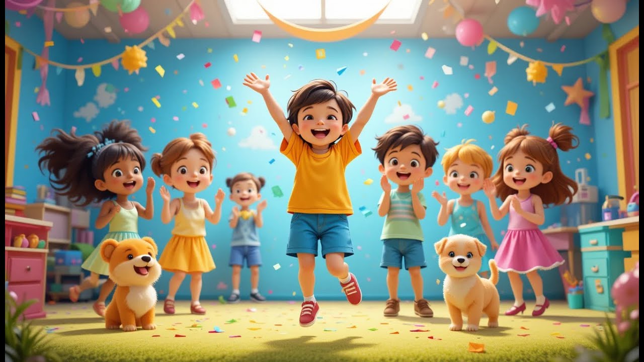 Clappy Happy Hands – Fun Action Song for Kids! - YouTube