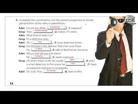 2nd grade - Unit 2 - Grammar exercises for present progressive tense ...