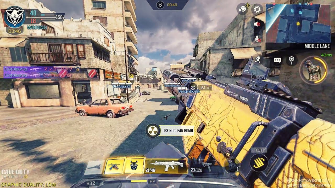 One of the Best Weapons for this - Cod Mobile Multiplayer Gameplay ...