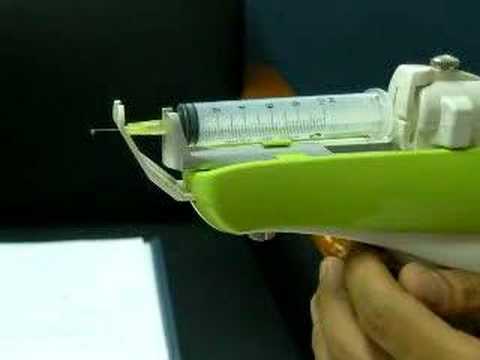 How to remove the syringe - YouTube