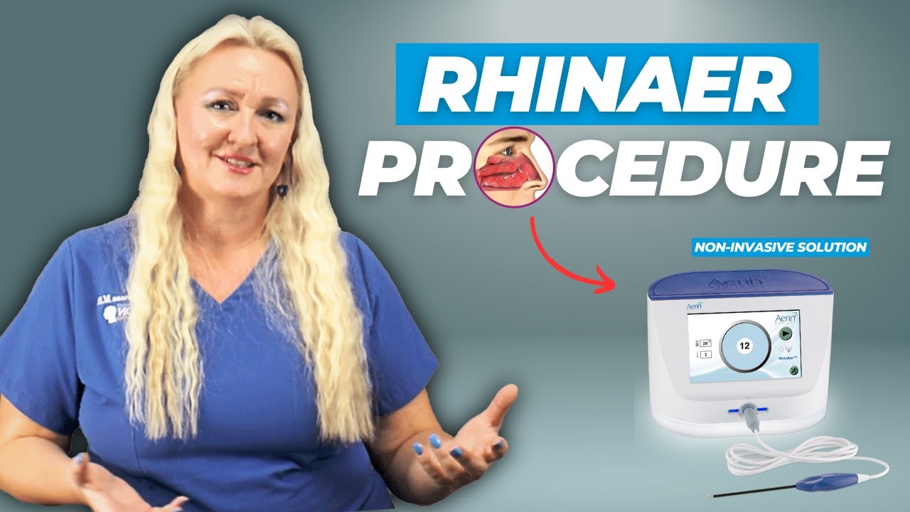 Stop Runny Nose & Post-Nasal Drip for Good with the Rhinaer Procedure ...