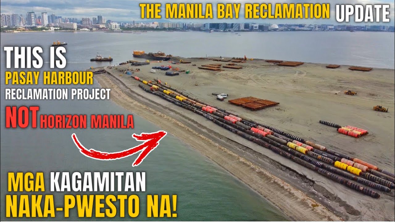 MANILA BAY RECLAMATION UPDATE November 29, 2022 Horizon Manila Saan nga ...
