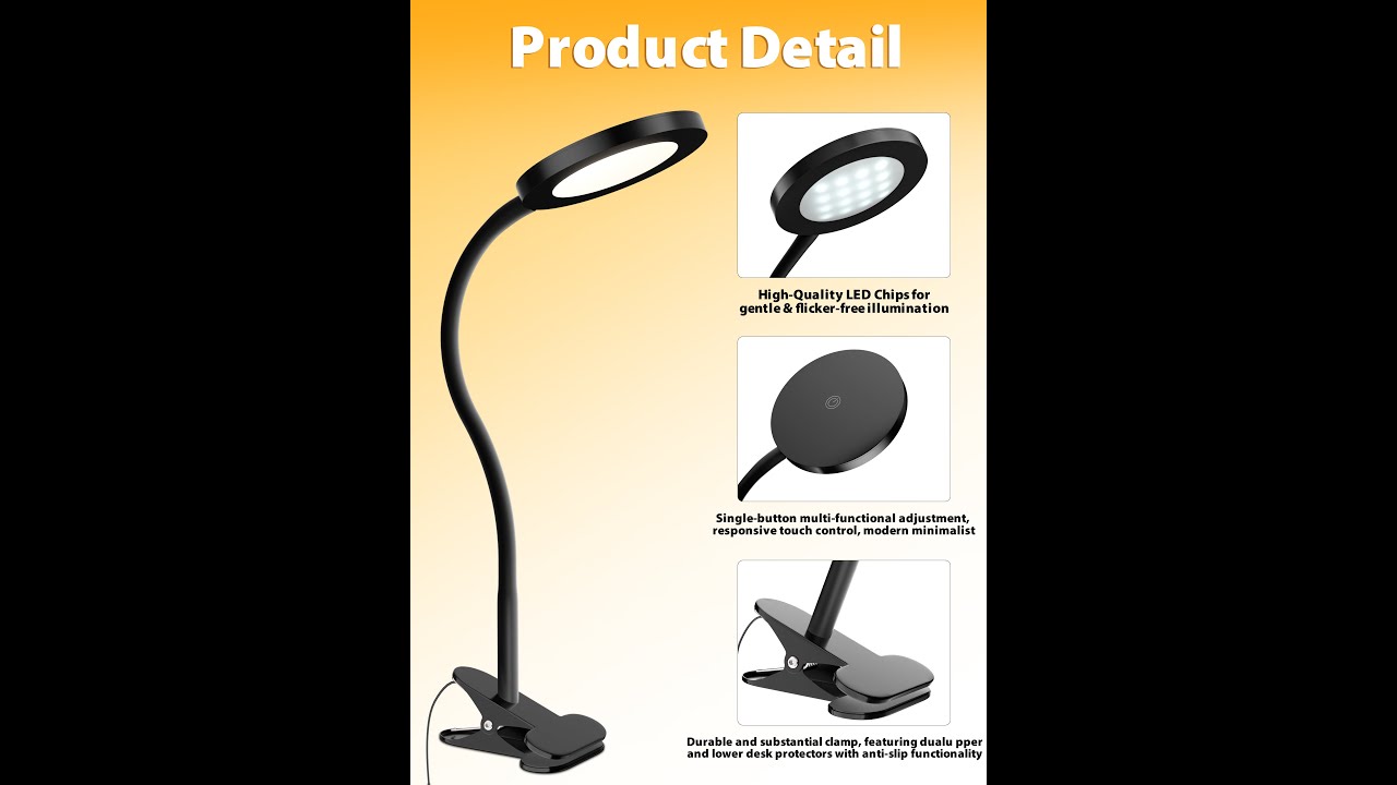 Deeloop clip on light - YouTube