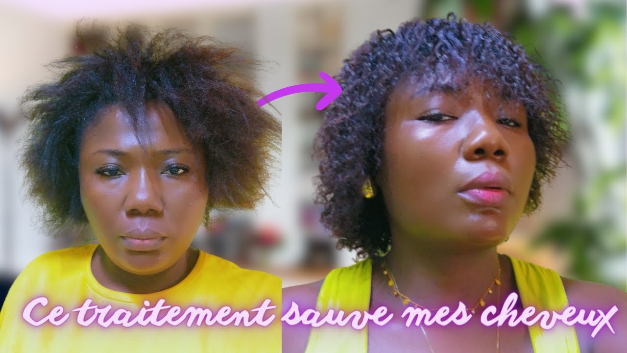 Ce traitement sauve mes cheveux. / ils, sont faciles à coiffer brillant ...