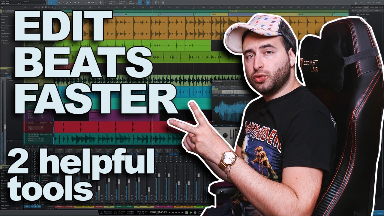 Toggle Ripple Edit & Cursor Follows Edit TIPS & TRICKS - Studio One 4 ...