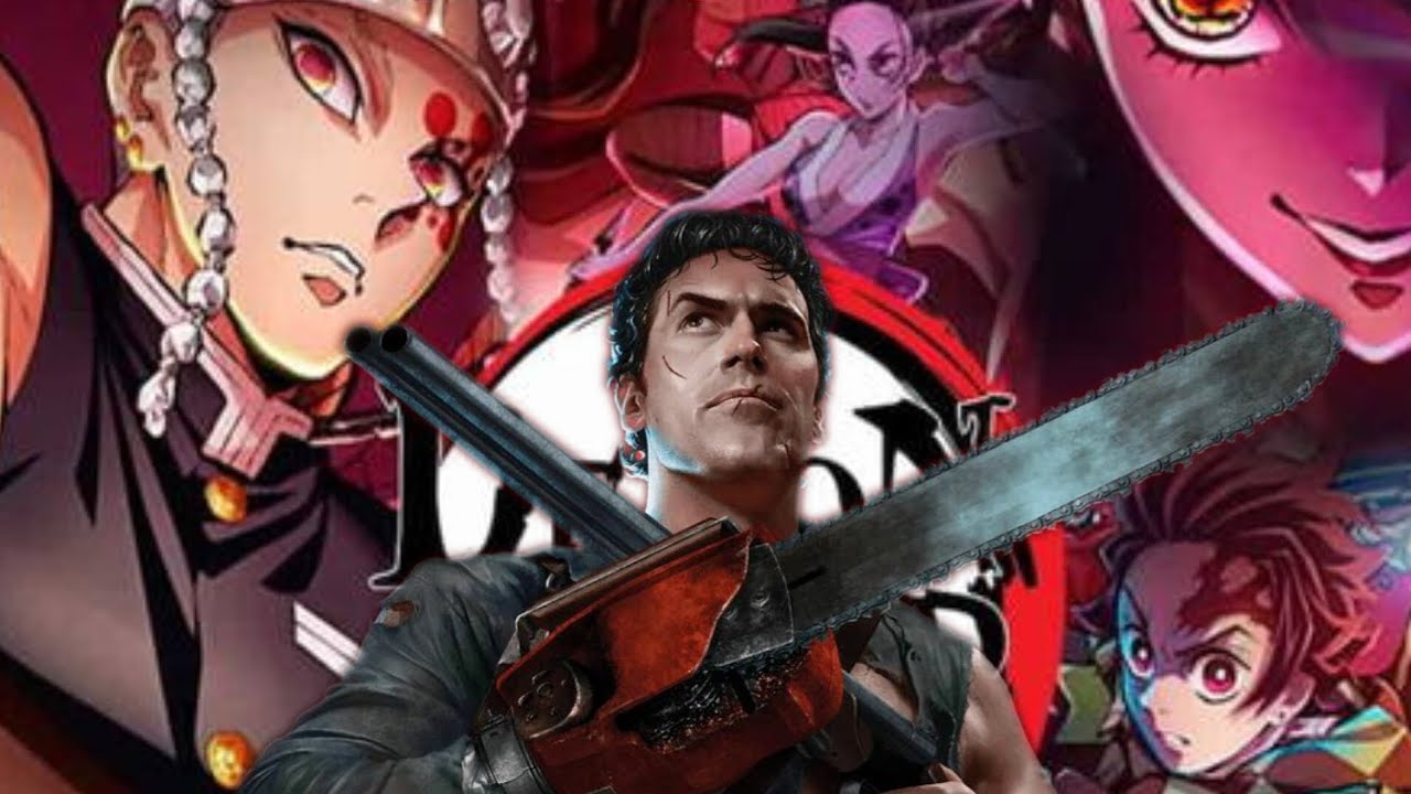 ¿ QHPS Ash Williams caía en Demons Slayer?. Temporada 2: Distrito rojo ...