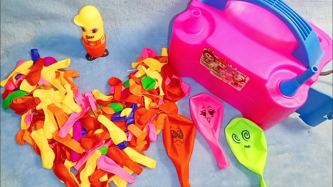 Satisfying a. s. m. r. blow up 150 balloon pumping relaxing | asmr ...