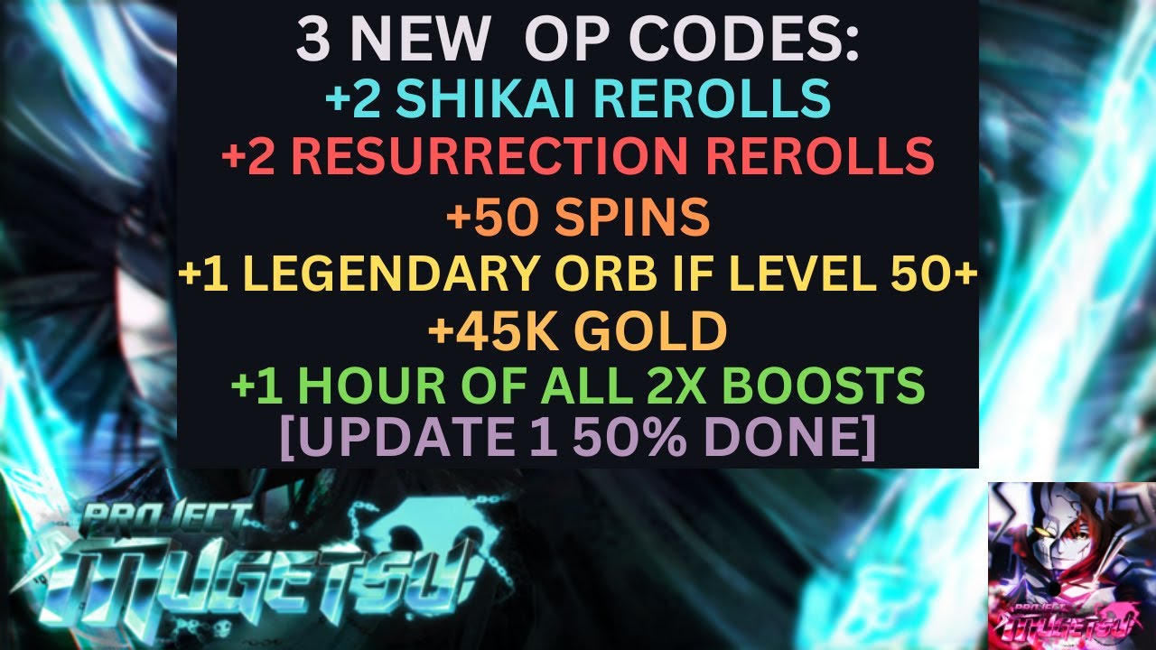 [3 NEW OP CODES] *+2 SHIKAI & RESURRECTION REROLLS* ALL WORKING IN ...