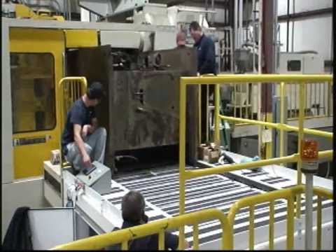 Titan Mold Shuttle 2647: Mold Change Table Installed on site - YouTube