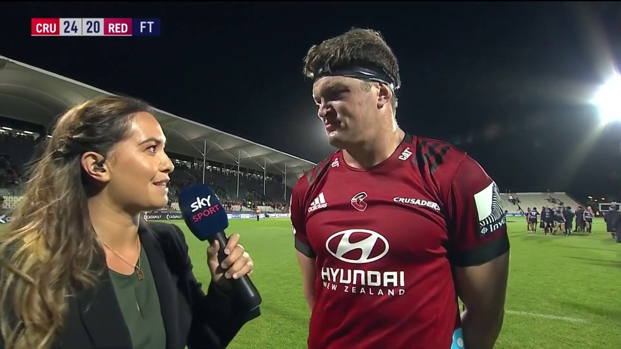 Super Rugby | Crusaders v Reds | Post-match interview with Scott ...