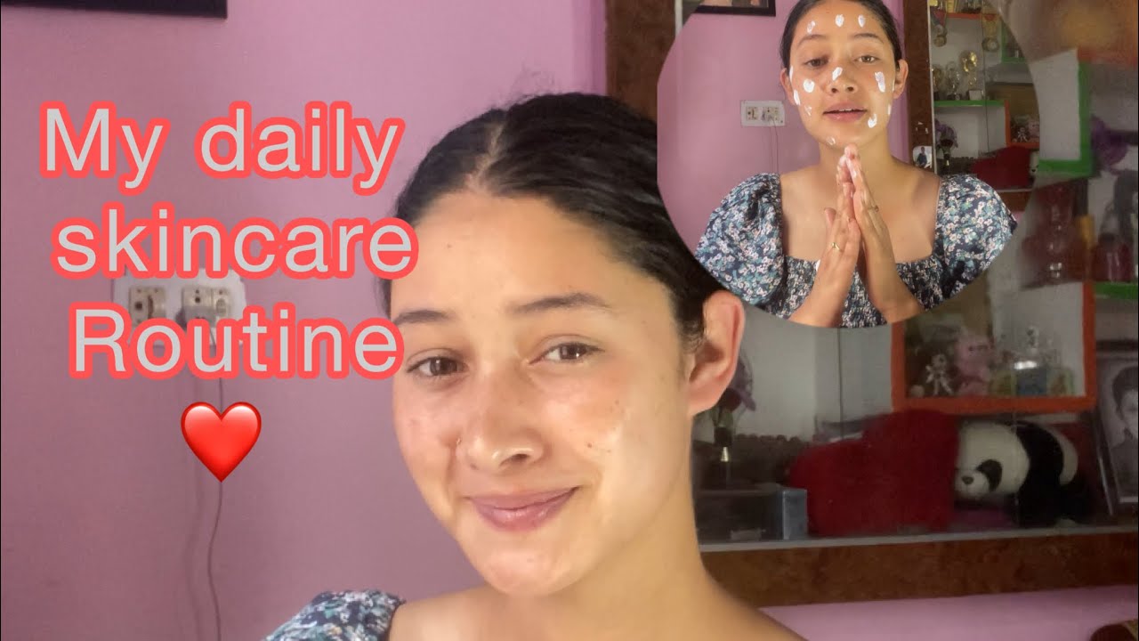 My daily skincare routine ️#youtubeshorts #dailyvlog #vlog #skincare ...