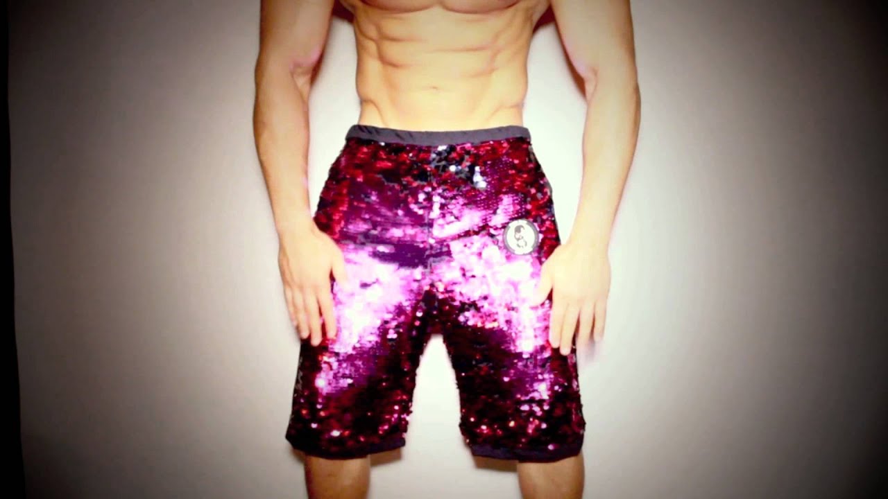 Slick It Up Black and Magenta Stroke and Change Shorts - YouTube