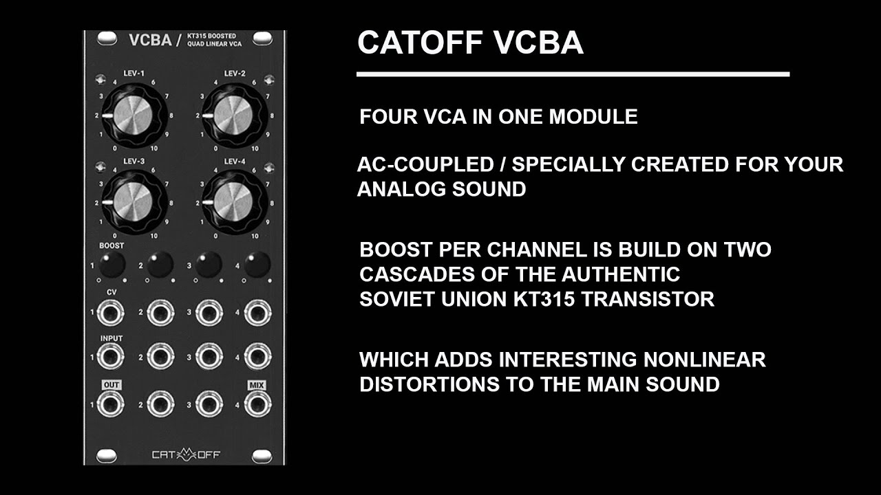 CATOFF VCBA Demo - YouTube