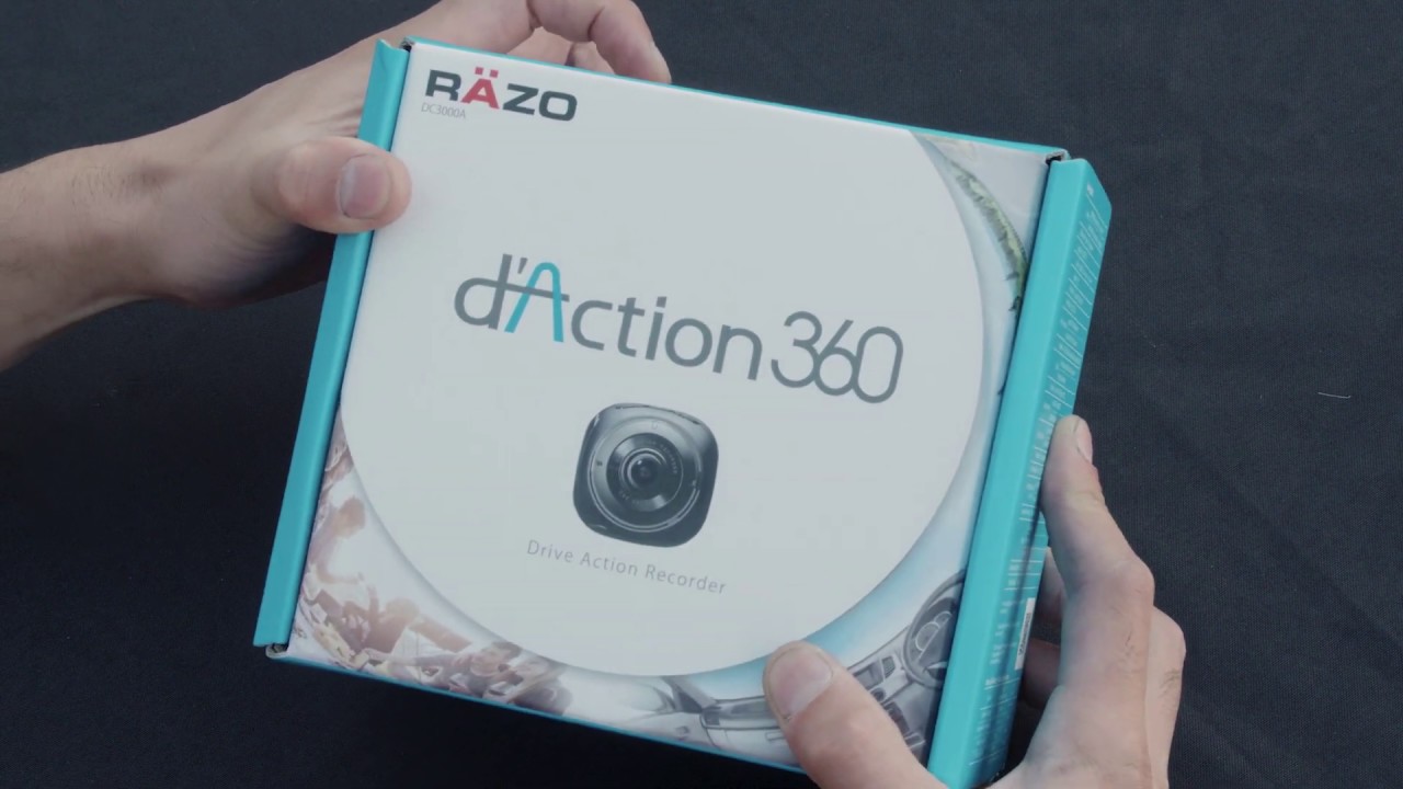 d'Action 360 Dash Camera Unboxing - YouTube