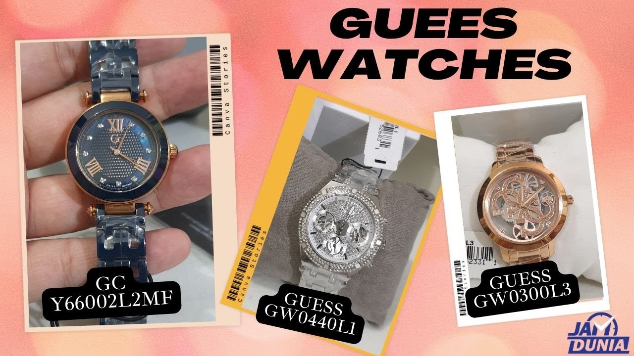JAM GUESS ORIGINAL - GUESSGW0440L1 GW0300L3 Y66002L2MF JAM TANGAN ...