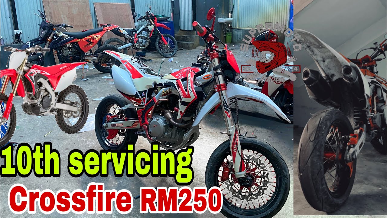 Crossfire rm250 servicing time 😤 - YouTube