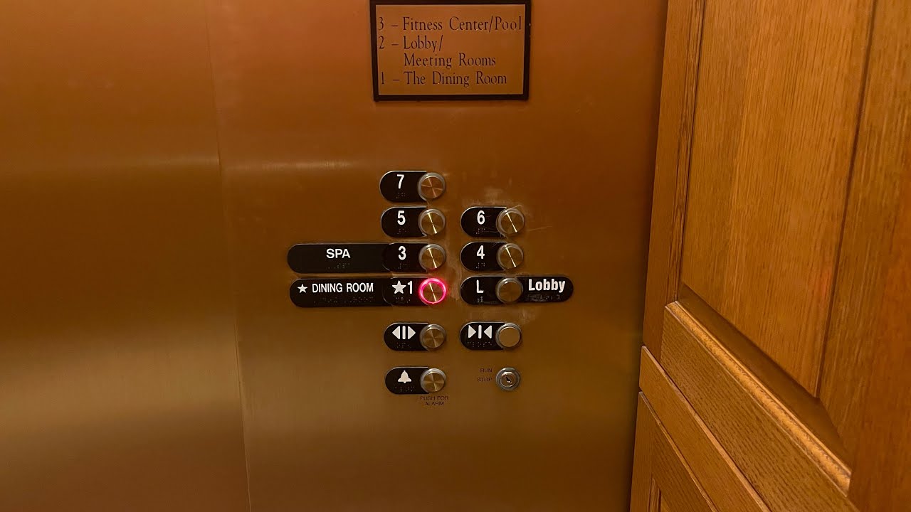 Otis GEM Elevators at The Inn on Biltmore Estate, Asheville, NC - YouTube