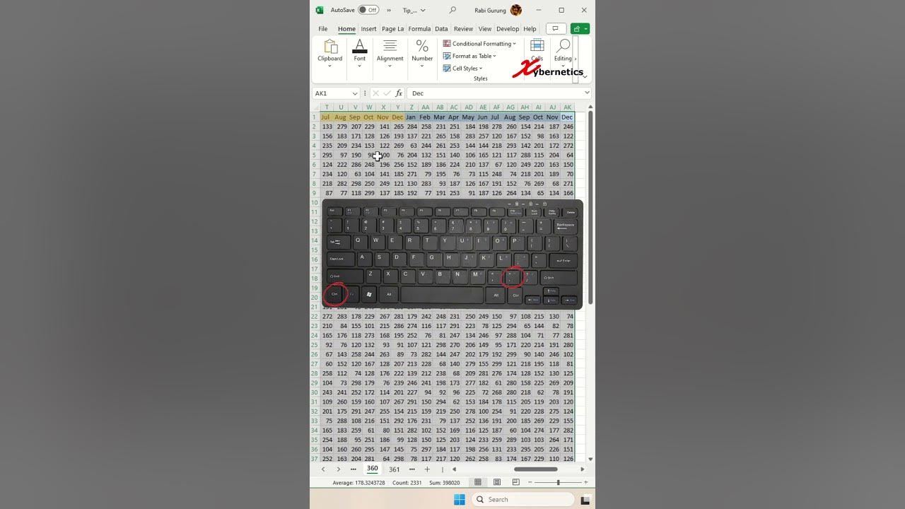 Handle Large Data Sets In Excel - Excel Tips and Tricks - YouTube