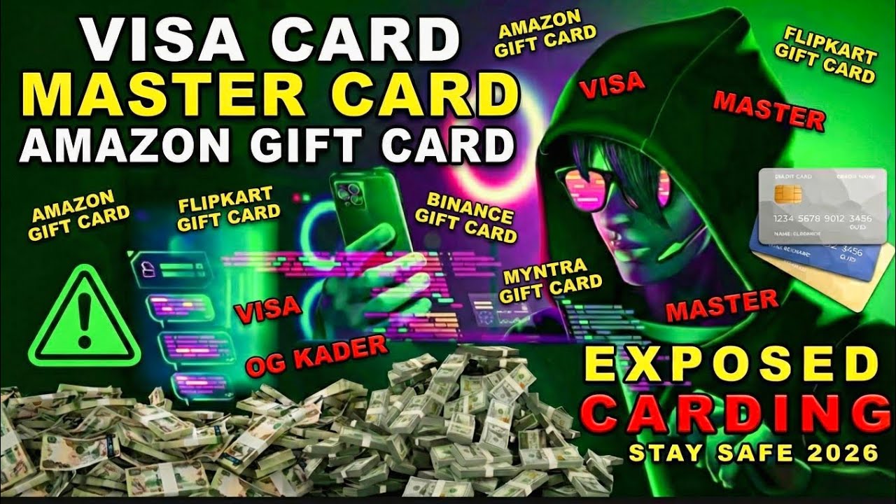 ⚠️ How Scammers Buy Credit Cards on the Dark Web | Carding Tricks ...