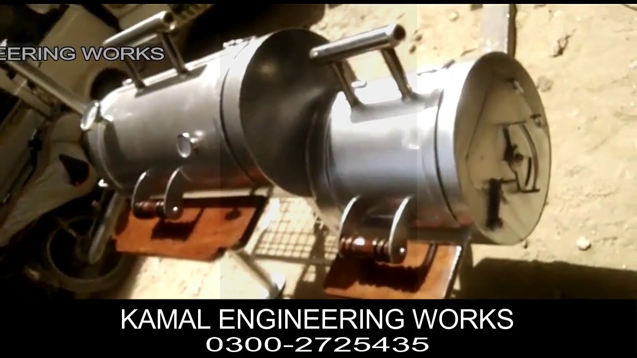 Smoke Bar-B-Q Grill || Kamal Engineering || Karachi || Pakistan - YouTube