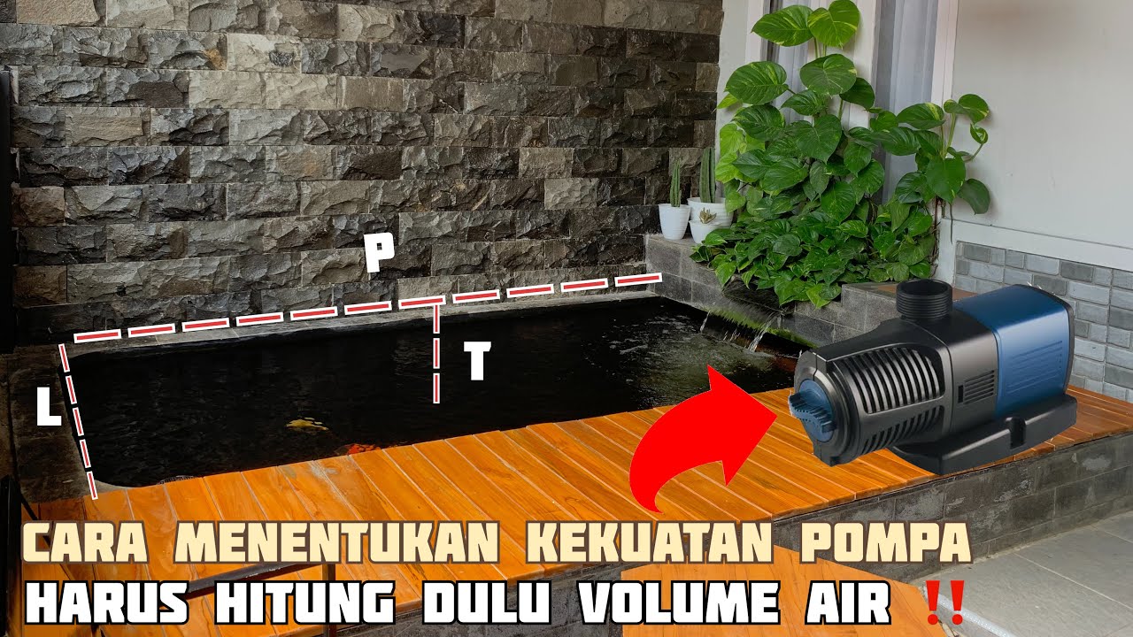 CARA MENGHITUNG KEKUATAN POMPA SIRKULASI | AGAR AIR KOLAM KOI CEPAR ...