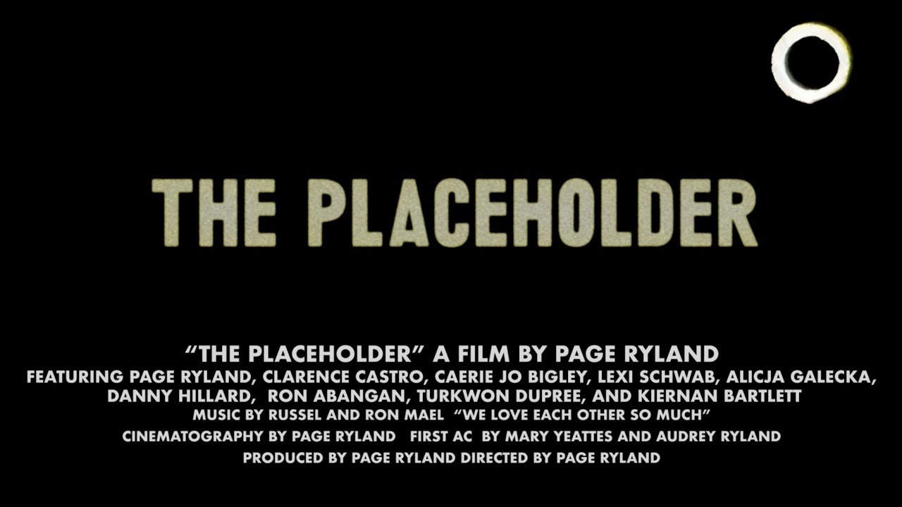 THE PLACEHOLDER (2021 Trailer) - Student film - YouTube