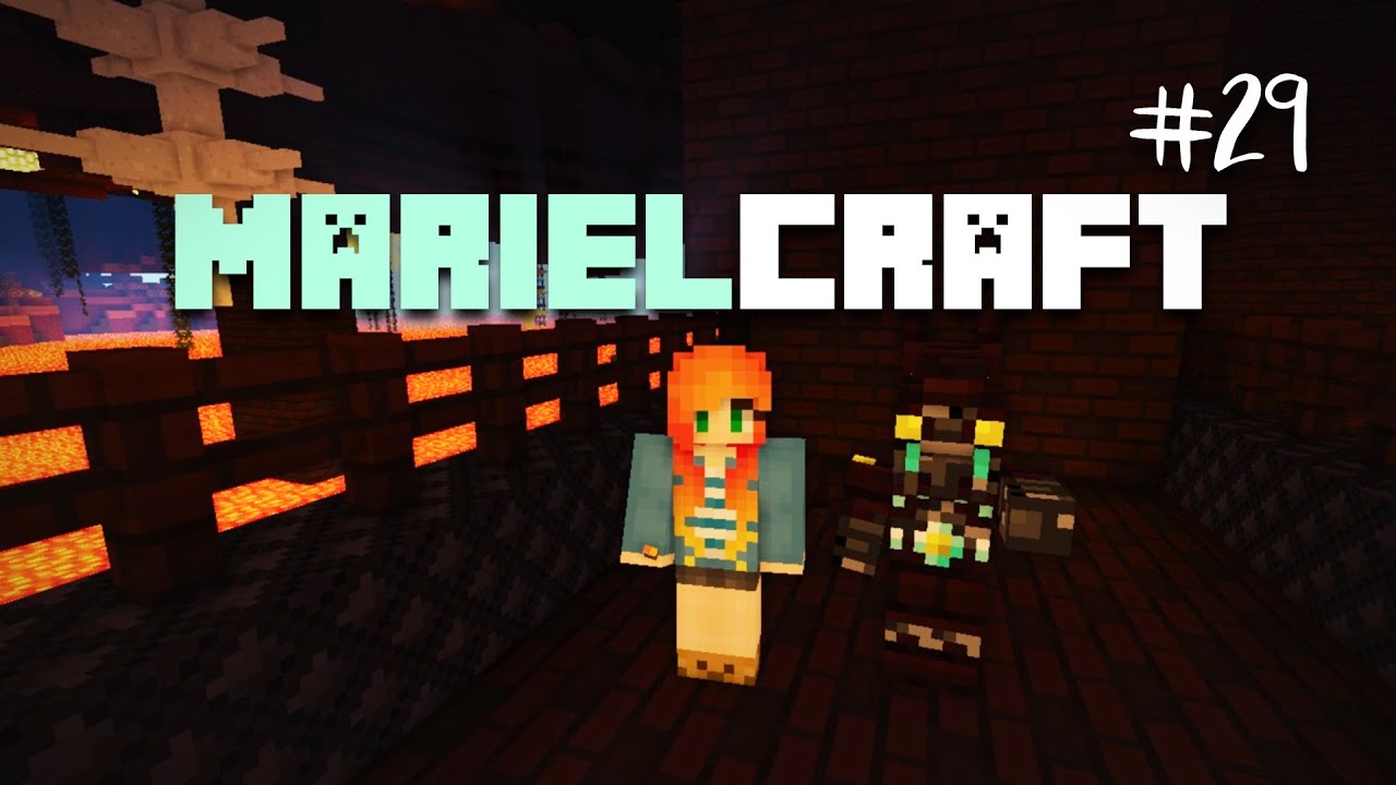MarielCraft | Ep.29: "Lava boat and purple chocobo!" | (Minecraft Mods ...