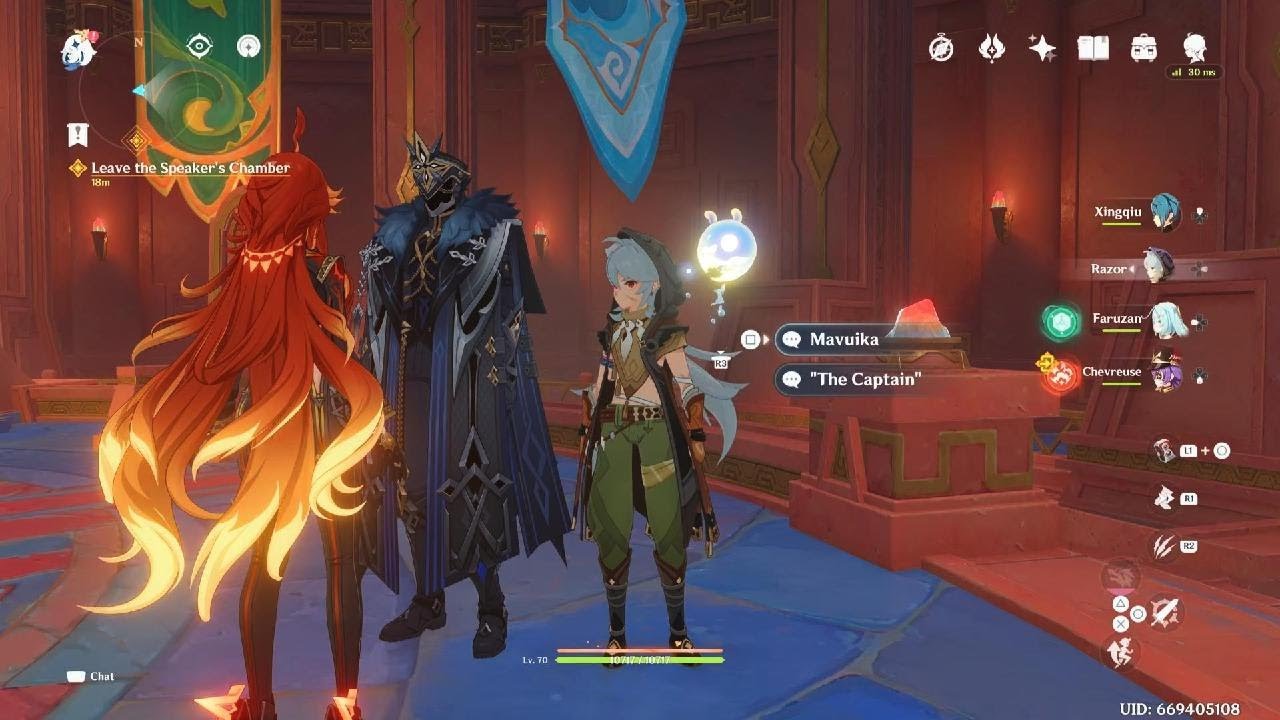 Genshin Impact the captain (il capitano) Height comparison To my ...