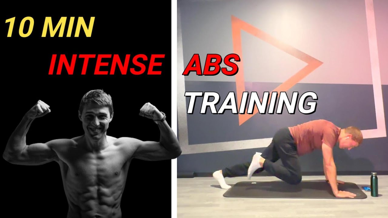 10 MIN - Full abs intense training - home work out - Abdos intense à la ...