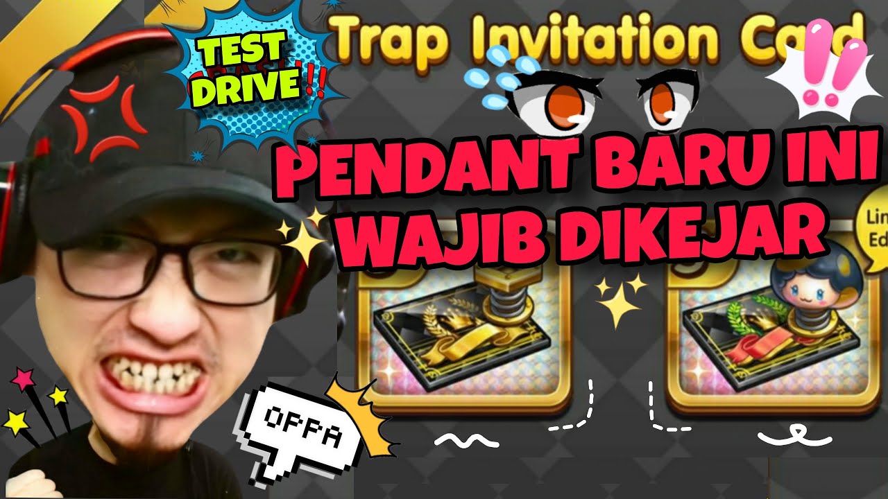 TEST DRIVE TRAP INVITATION CARD LINE GET RICH - YouTube