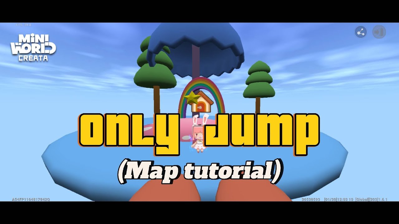 "Only Jump" Map #tutorial #tips #tricks - YouTube