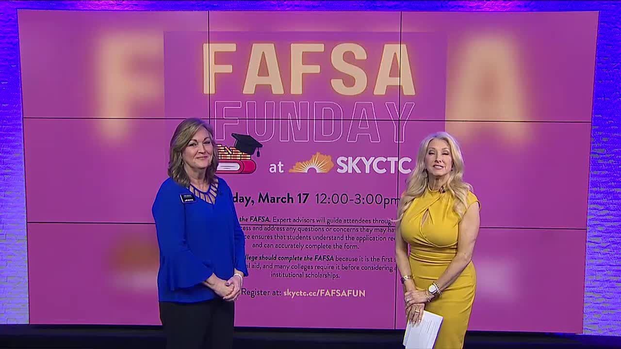 SKYCTC's FAFSA Sunday Funday is this Sunday, March 17 - YouTube