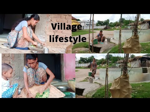 desi clothe cleaning❣️आज फिर कुएँ से पानी खिचकर कपडे़ धोऐ।gaon ki life..village cooking❣️