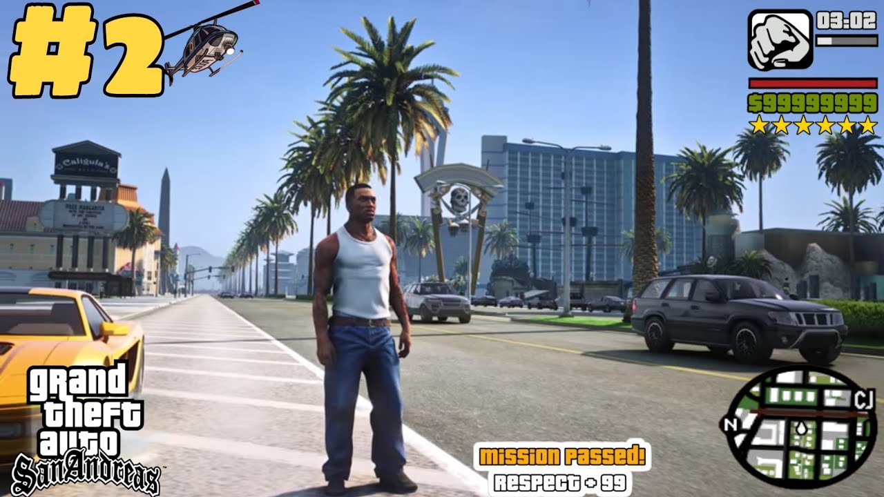 GTA San Andreas Definitive The Next Mission || Respect Time ️ - YouTube