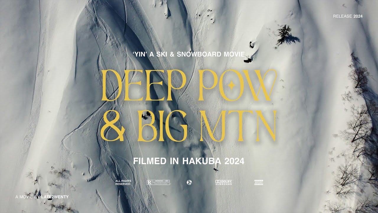 'YIN' Deep Pow & Big Mtn Riding in Hakuba '24 - Alan Watts VO - YouTube