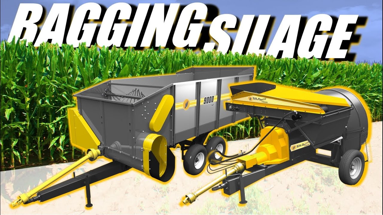Get great quality silage by bagging it with JF 6 feet silage bagger and ...
