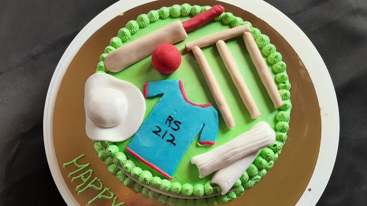 Cricket Theme Toppers | Fondant Tutorial | Step by Step Fondant ...