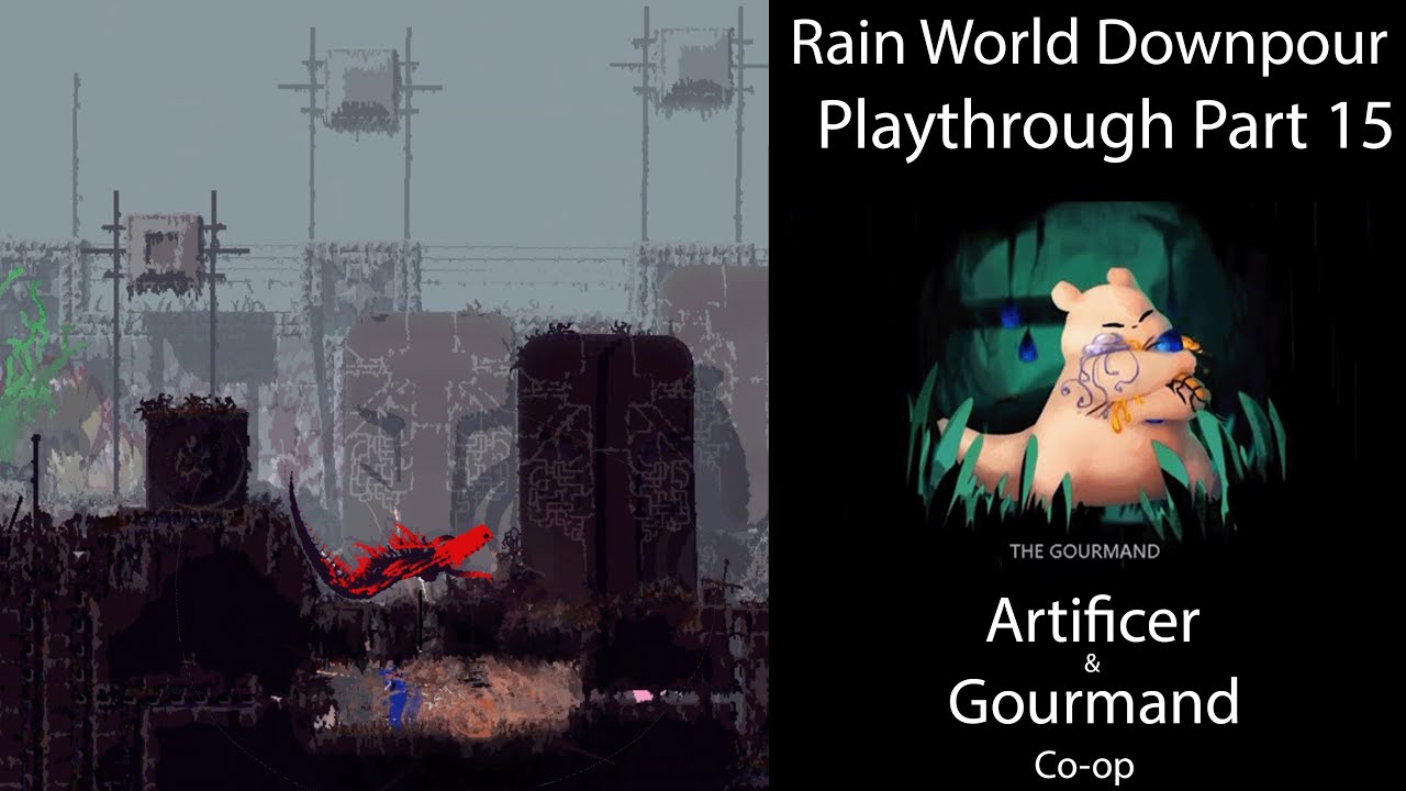 Scavenger Toll - Rain World Co-op Part 15 - YouTube