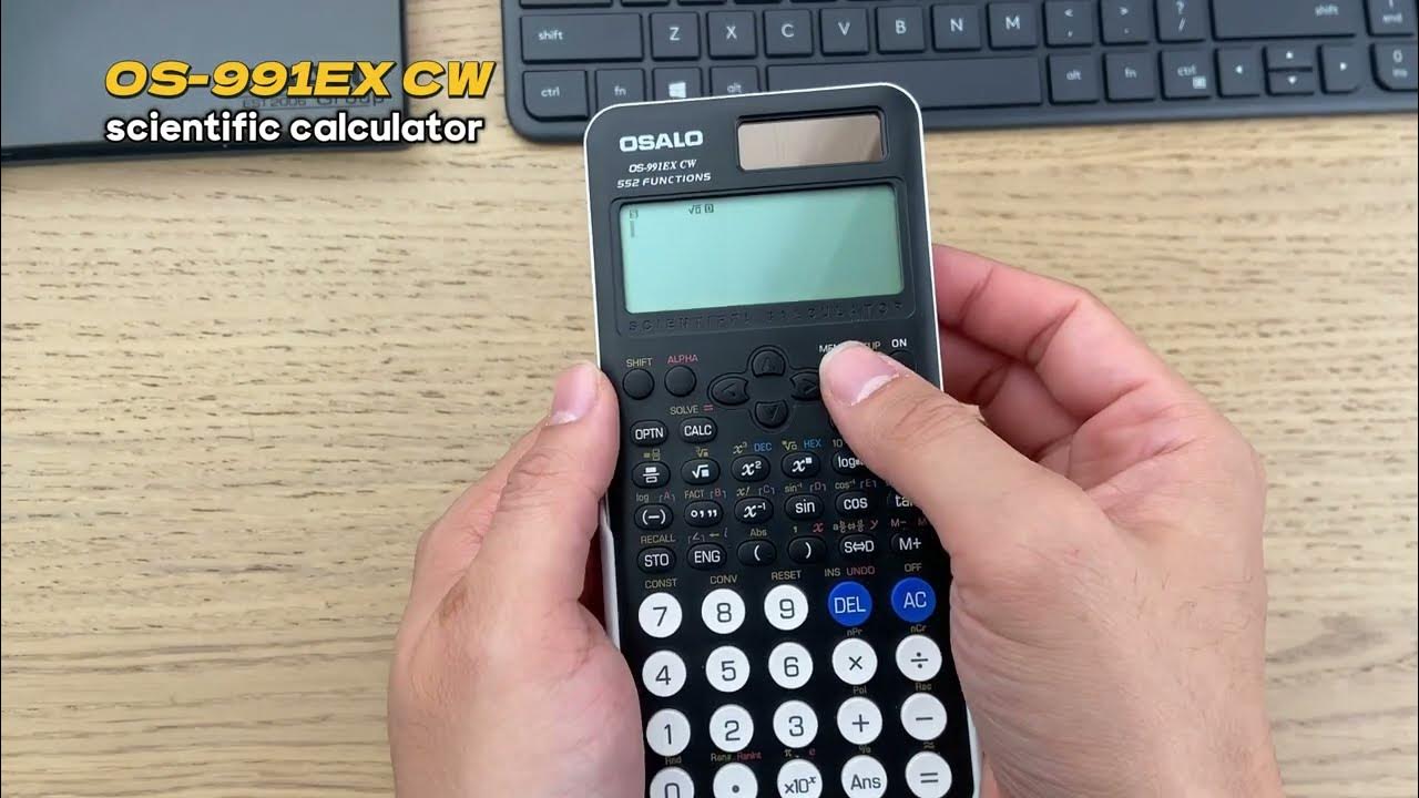 OSALO OS 991EX CW High-end Scientific Calculator with 552 Functions ...