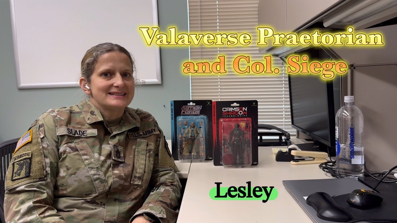 Valaverse Action Force Praetorian and Col. Siege Unboxing and Review ...