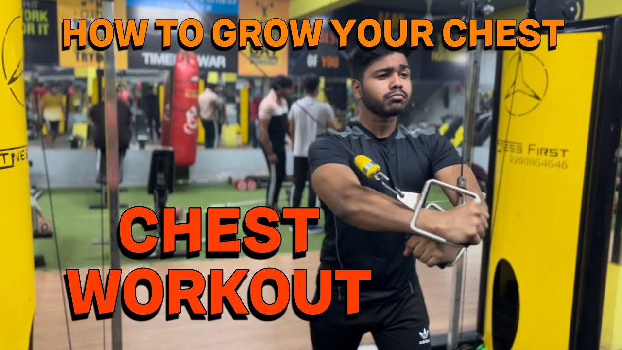 HOW TO GROW CHEST | chest workout with insane pump | - YouTube