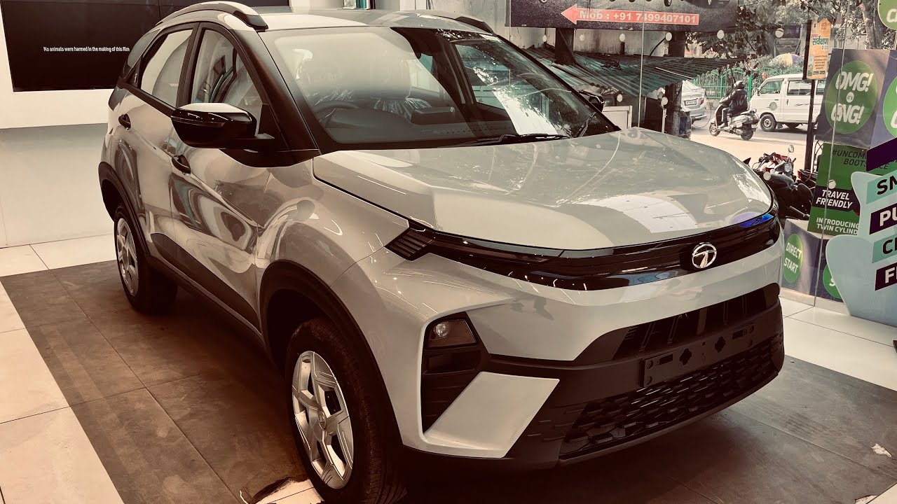 TATA NEXON - PURE | PURE GREY | VISUAL REVIEW - YouTube